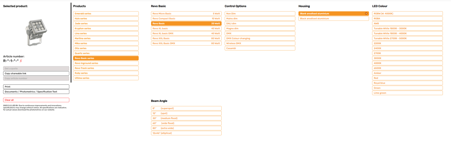 Creative Lighting Solutions | High-quality configurable LED lighting